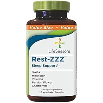 Amazon.com: Life Seasons - Rest-ZZZ - Natural Sleep Supplement - Aids ...