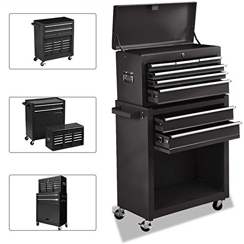 Buy 8 Drawers Tool chest Tool Box,High Capacity Tool Box, Tool Chest ...
