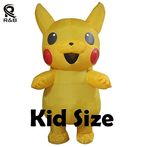 Pikachu Inflatable Pokemon Outfits Costume For 0.9m-1.3m - Import It All