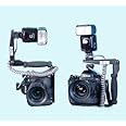 Amazon.com : DMKFoto Pivot Flash Mount Bracket for 35mm and DSLR Camera ...