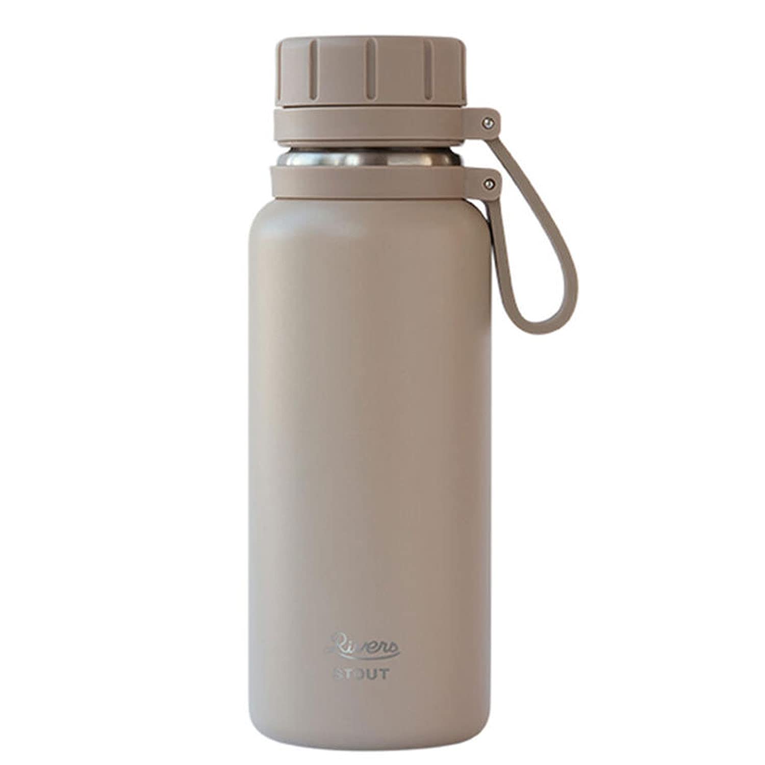Mua Rivers Beige Vacuum Flask, Stout 2-500 Water Bottle, 16.9 fl oz ...