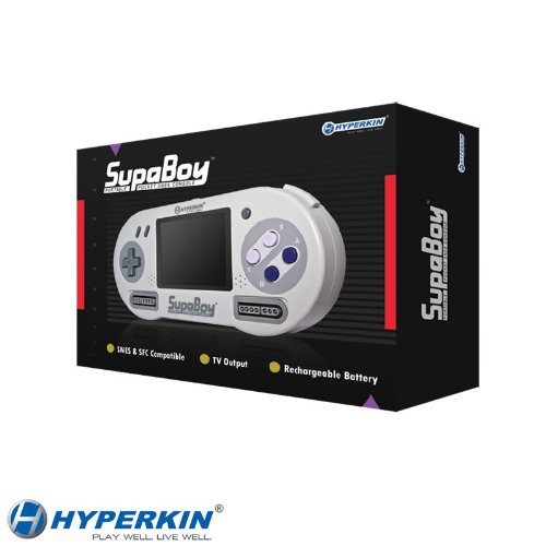 Hyperkin SUPABOY Portable Pocket SNES Console - Nintendo Super NES ...