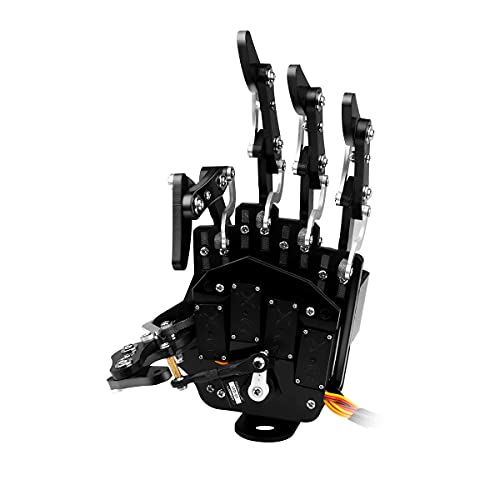 Robot Hand Five Fingers Solely Movement Bionic Robot Mechanical Arm DIY ...