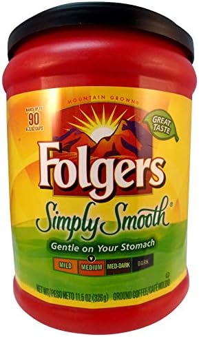 Folgers Simply Smooth Regular Medium Ground Coffee, 326g price in Saudi ...