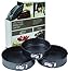 Amazon.com: Progressive International 3 Piece Springform Pan Set ...