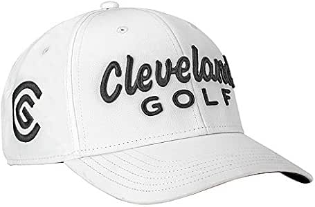 Cleveland Golf Men's Structured Hat, White, One Size Fits All, Caps ...