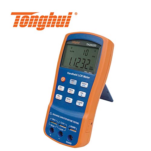 Electrical Testing TH2822D Handheld LCR Meter 100Hz 120Hz,1kHz,10kHz ...