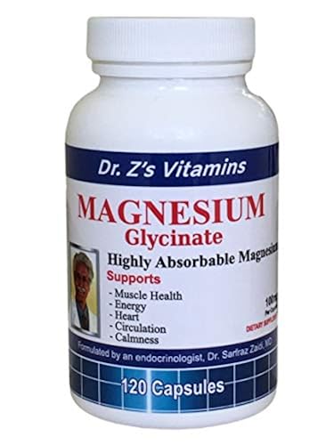 Dr.Z's Vitamins: Magnesium Glycinate - 400 MG Serving - High Absorption ...