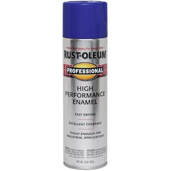 Rust-Oleum 7527838 Professional High Performance Enamel Spray Paint, 15 ...