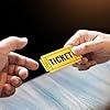 2000 Methdic Golden Raffle Tickets (4 Color Selection), Double Roll ...