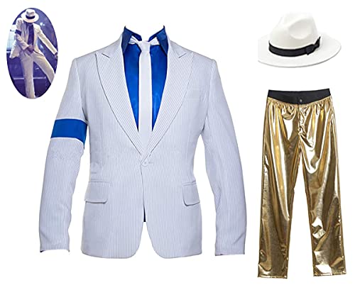 GuatemalaDigital.com: MJ White Smooth Criminal Costume Armband Suit ...