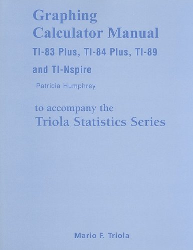 Amazon.com: Graphing Calculator Manual for the TI-83 Plus, TI-84 Plus ...