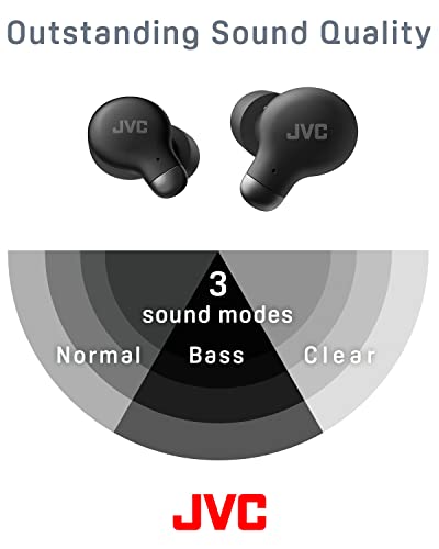 JVC Marshmallow Active Noise Canceling True Wireless Earbuds Headphones, Long Battery Life (up ...
