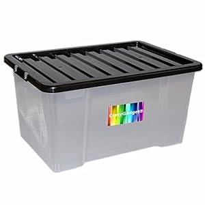 50 Litre Storage Container Box x 10: Amazon.co.uk: Kitchen & Home