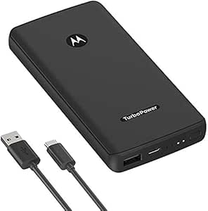 Amazon.com: Motorola TurboPower Pack 10000- Slim, Portable Power Bank w ...