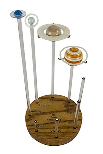 EDUCATIONAL PRODUCTS OF VA Desktop Planetary Solar System Model | 4 ...