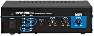 Amazon.com: Pyle Pca4 240w Professional Mini Table Top Amplifier Amp ...