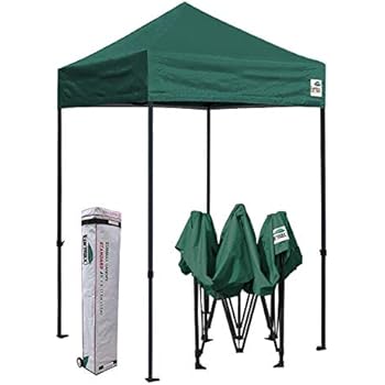 Amazon.com : Sunnydaze Slant Leg Compact Backpack Canopy Tent, Instant ...