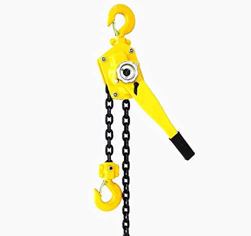 5FT RATCHETING LEVER BLOCK CHAIN HOIST COME ALONG PULLER 3 TON NEW ...