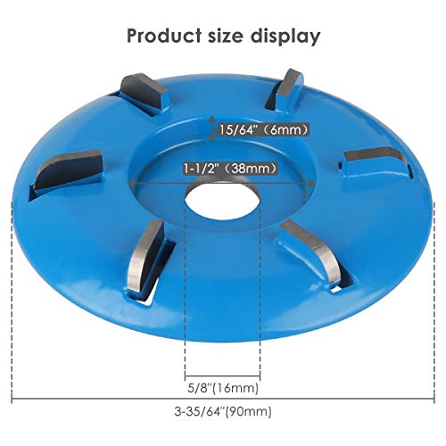 Wood Turbo Carving Disc (Curve) In 6 Teeth By KOWOOD on Galleon Philippines