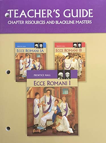 Ecce Romani I Teacher's Guide (Fourth Edition): Gilbert Lawall ...