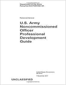 Department of the Army Pamphlet DA PAM 600-25 Personnel-General: U.S ...