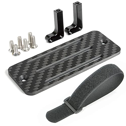 RC Car Battery Plate, Carbon Fiber Battery Tray ESC Receiver Mount for ...