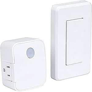 Westek Indoor Wireless Light Switch and Receiver Kit – No Wiring ...