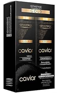 Amazon.com : KeraBrasil Gold Black Caviar Replenishing Moisture Shampoo ...