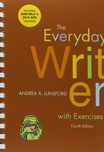 Amazon.com: Everyday Writer with Exercises 4e with 2009 MLA and 2010 ...