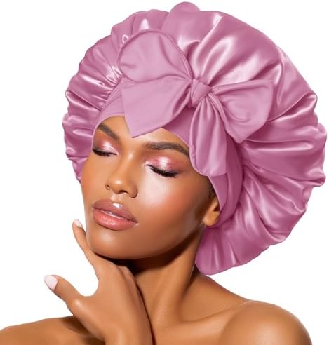 BONNET QUEEN Silk Bonnet for Sleeping Women Satin Bonnet Hair Bonnet ...