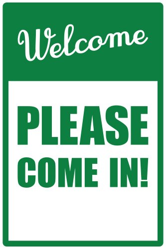 Buy Wall26 -Signicade Deluxe A-Frame Coroplast Insert Sign - Welcome ...