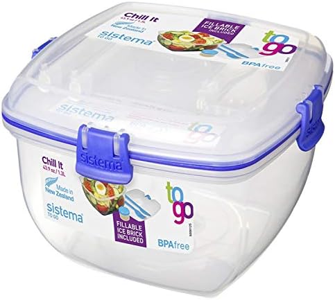 Sistema Chill It To Go Food Container 1.3 L price in UAE | Amazon UAE ...