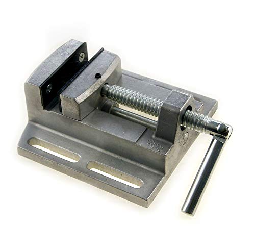 SP10008008 2.5" Mini Pillar Drill Press Vice Milling Workshop Dual Jaw ...