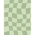 Checkered Notebook: Aesthetic, Checkerboard Pattern, Blank Lined ...