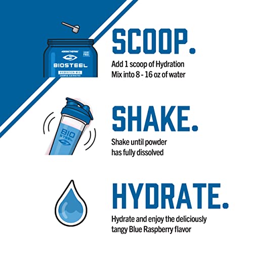 BIOSTEEL Blue Raspberry Sport Drink Powder, 315 GR | Pricepulse