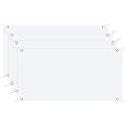 Amazon.com: PATIKIL Large Blank Banner and Signs, 4 Pcs Polyester Cloth ...