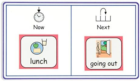 Now and Next Board with 15 Personalised Widgit(T) Symbols: Amazon.co.uk ...