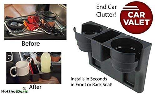 Swabs® Car Valet Cup Holder Multipurpose Organizer/Double Cup Position ...