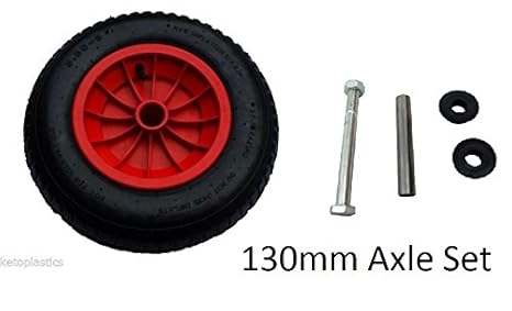 14" REPLACEMENT PNEUMATIC WHEELBARROW WHEEL CHOOSE YOUR BORE / BEARINGS ...