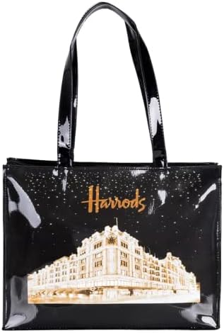 سعر Harrods Logo Premium PVC Harrods Shoulder Bag (Large; Harrods main ...