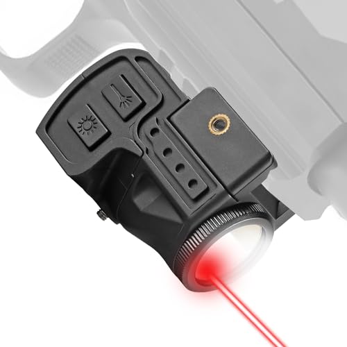 500 Lumens Pistol Laser Light Combo,Tactical Weapon Light Laser,Gun ...
