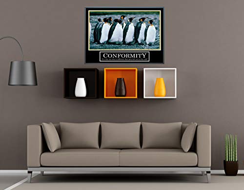 GREAT ART Conformity Poster - Original Barney Stinson Wallpaper- 23,3 X ...