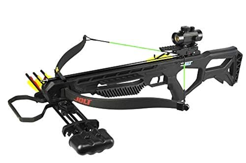 PSE Archery Jolt Hunting Crossbow & Arrow Package Recurve Style Limbs ...