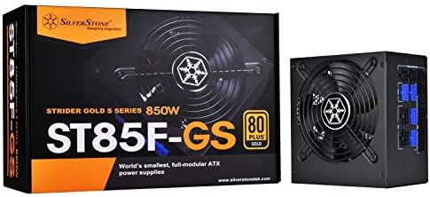Silverstone Strider ST85F-GS V2.0, 80 Plus Gold 850W Fully Modular ATX ...