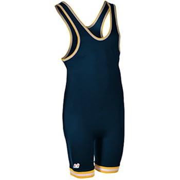 Amazon.com: Brute Oklahoma State Wrestling Singlet -:Navy/Gold - Boys ...