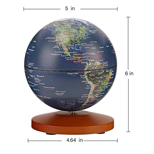 FUN GLOBE 3 in 1 Illuminated World Globe Desktop Decoration Geographic ...