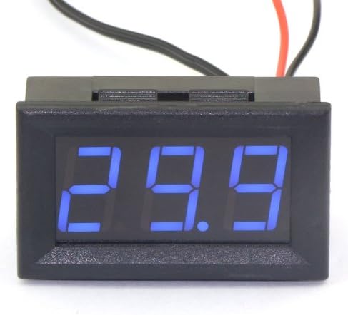 DROK® DC 12V Digital Thermometer -50~110 ℃ Temperatur Detektor LED ...