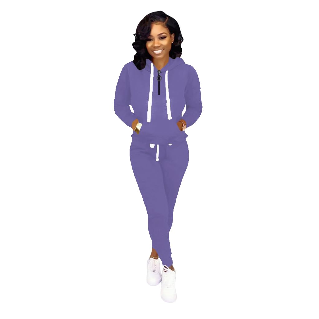 Nimsruc Two Piece Outfits For Women Jogging Suits Casual Sweatsuits ...