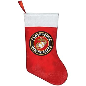 Amazon.com: U.S. Marines Christmas Stocking - Marpat Desert Fabric ...